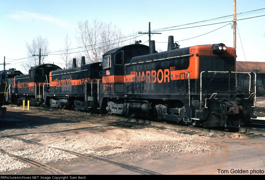 IHB 8721, BU52, and 8740 w/ Pac Rail Lessors